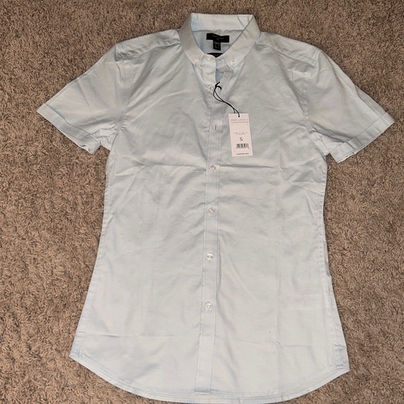ASOS | Shirts | Mens Asos Dress Shirt New Light Blue | Poshmark
